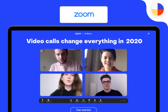 Zoom x Embacy - Webflow